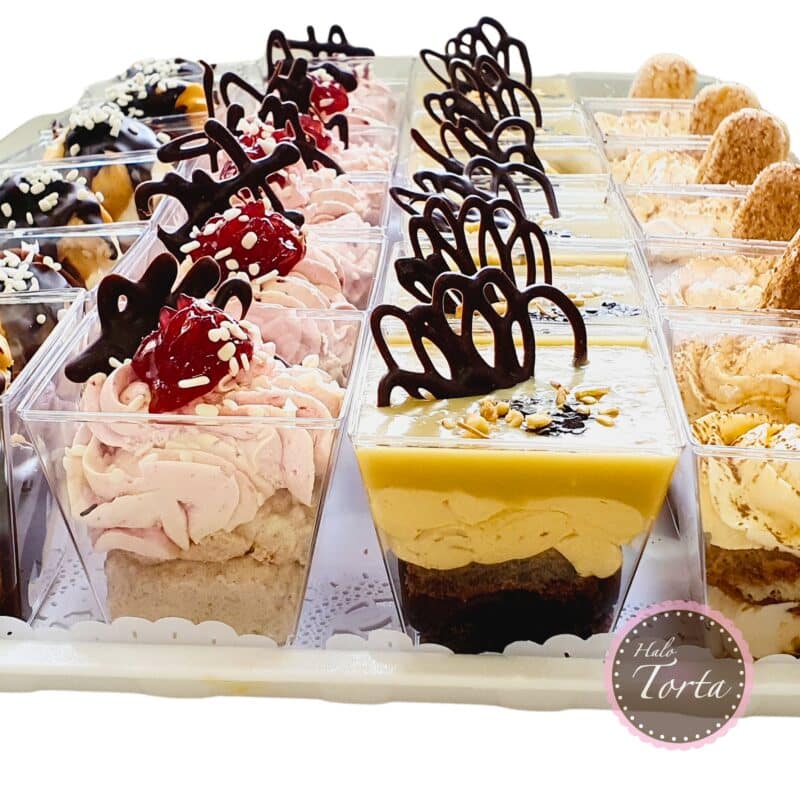 Desert čašice mix - Halo Ketering Beograd